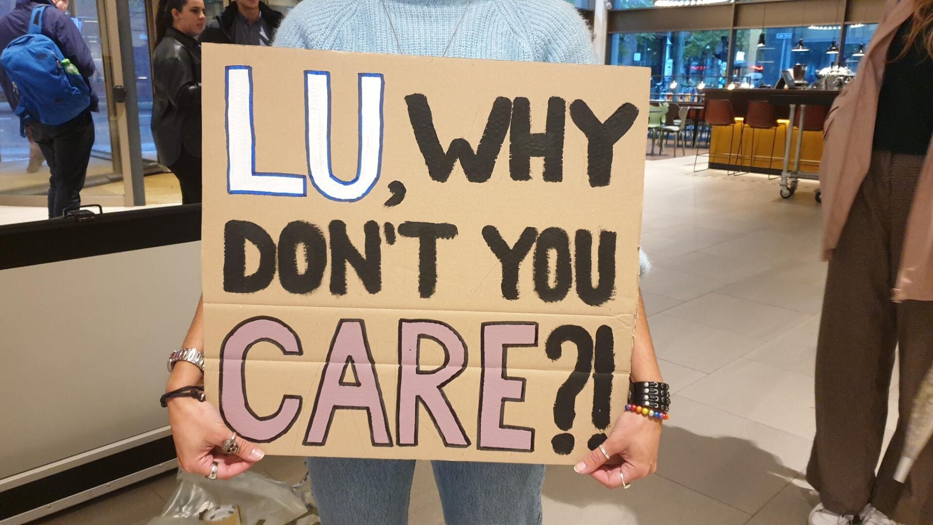 “Bring back CARE”, a powerful, emotionally-laden and energising protest ...