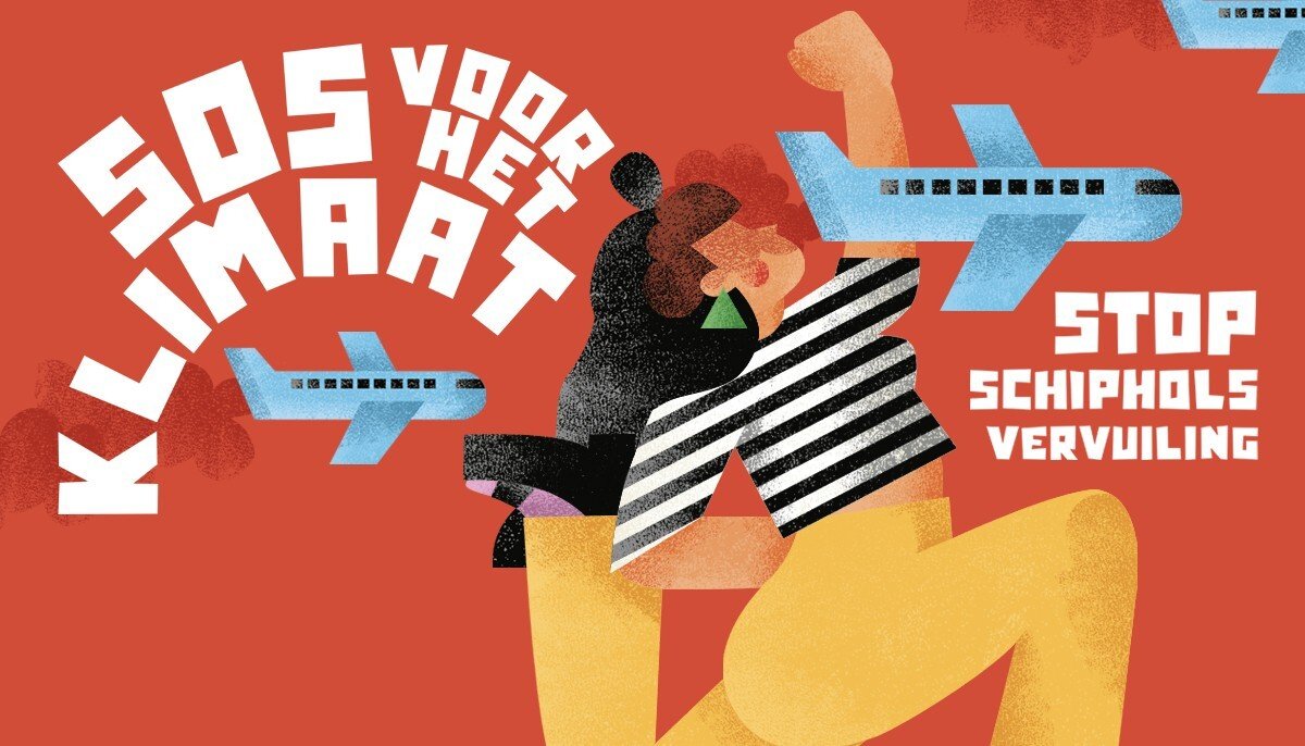 5 november, Schiphol: actie "SOS voor het klimaat: stop Schiphol’s vervuiling” | Doorbraak.eu